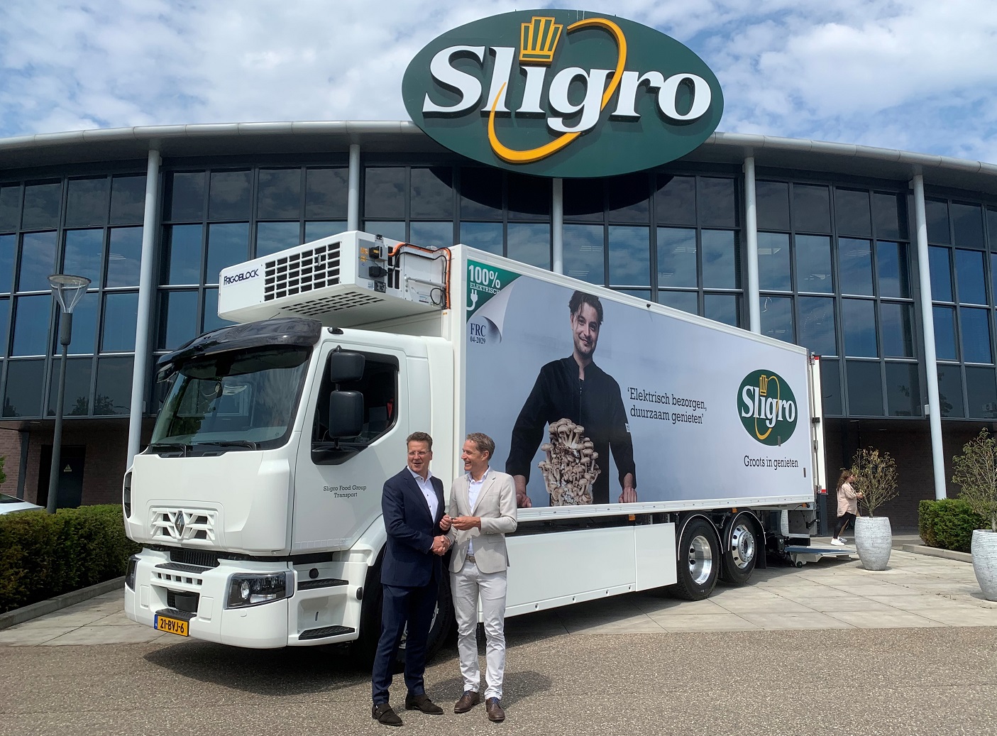 Sligro: eigen stroomtrucks voor elektrische levering in Amsterdam ...
