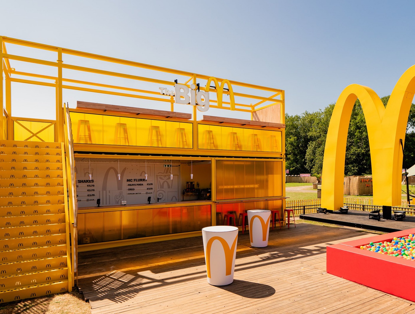 The Big M: McDonald's present op festivals - Frituurwereld