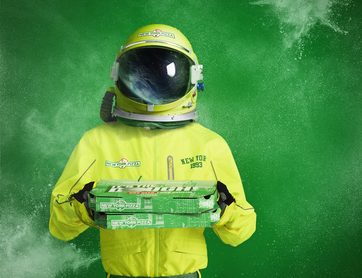 Personeelswerving New York Pizza mondt uit in ruimtereis - Frituurwereld