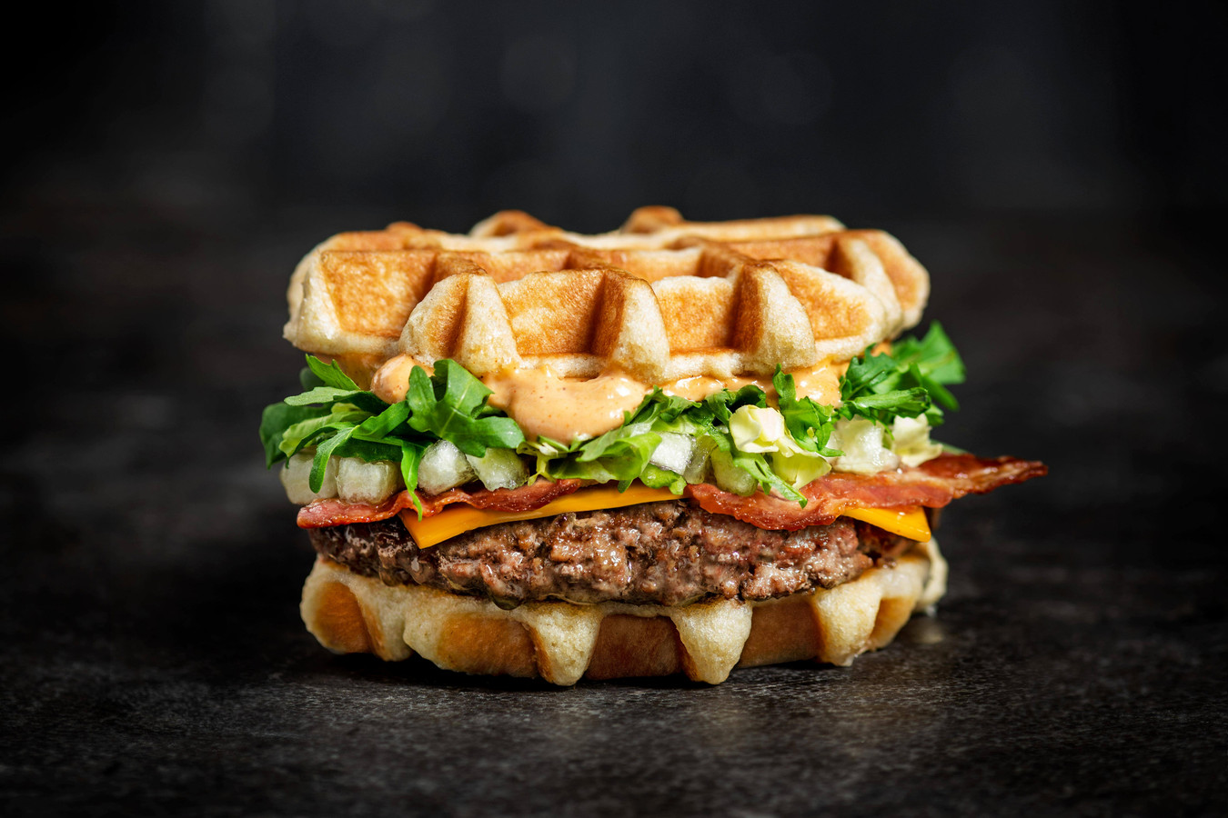 Tijdelijk bij Quick in België: de wafelburger - Frituurwereld