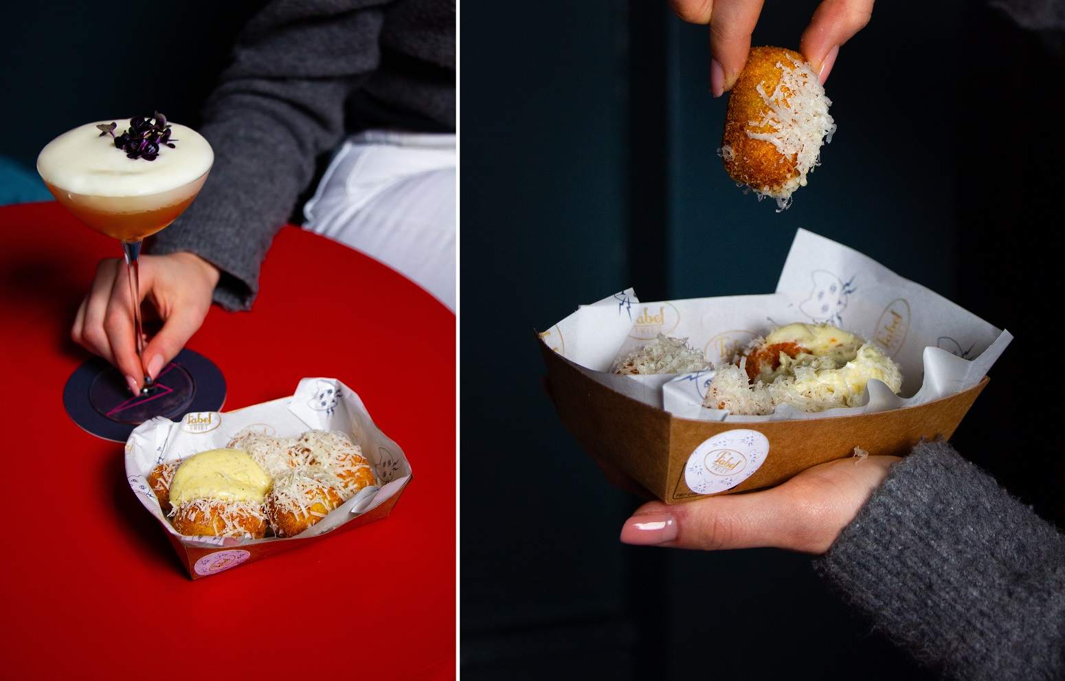 Fabel Friets aardappelkroket in hippe cocktailbar - Frituurwereld