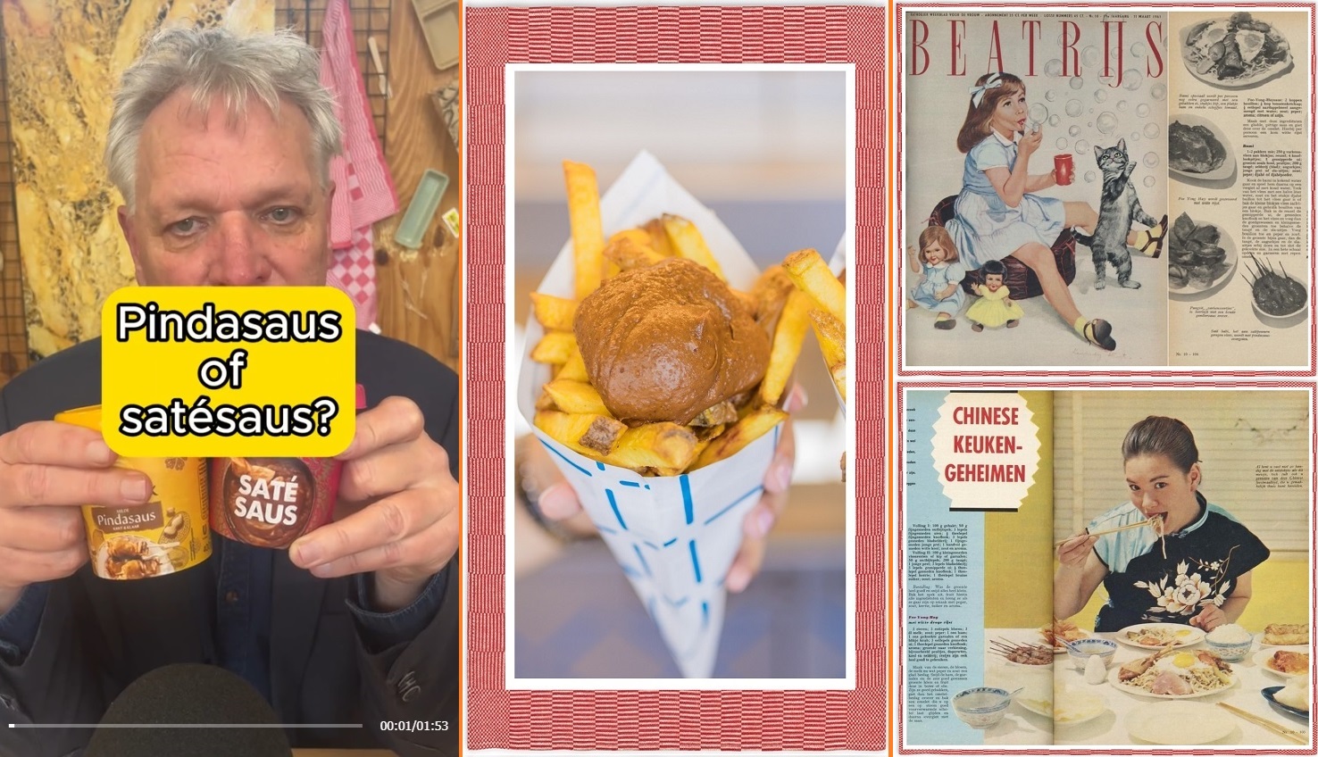Fritoricus ubelski vertelt: is het nou pindasaus of satésaus ...