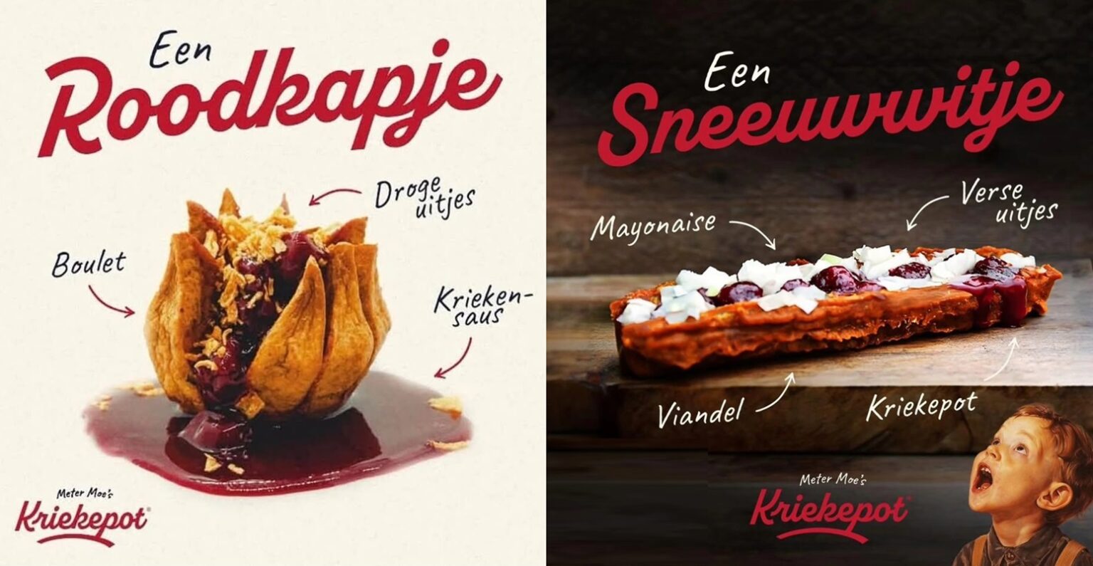 Roodkapje en Sneeuwwitje veroveren de frituur - Frituurwereld